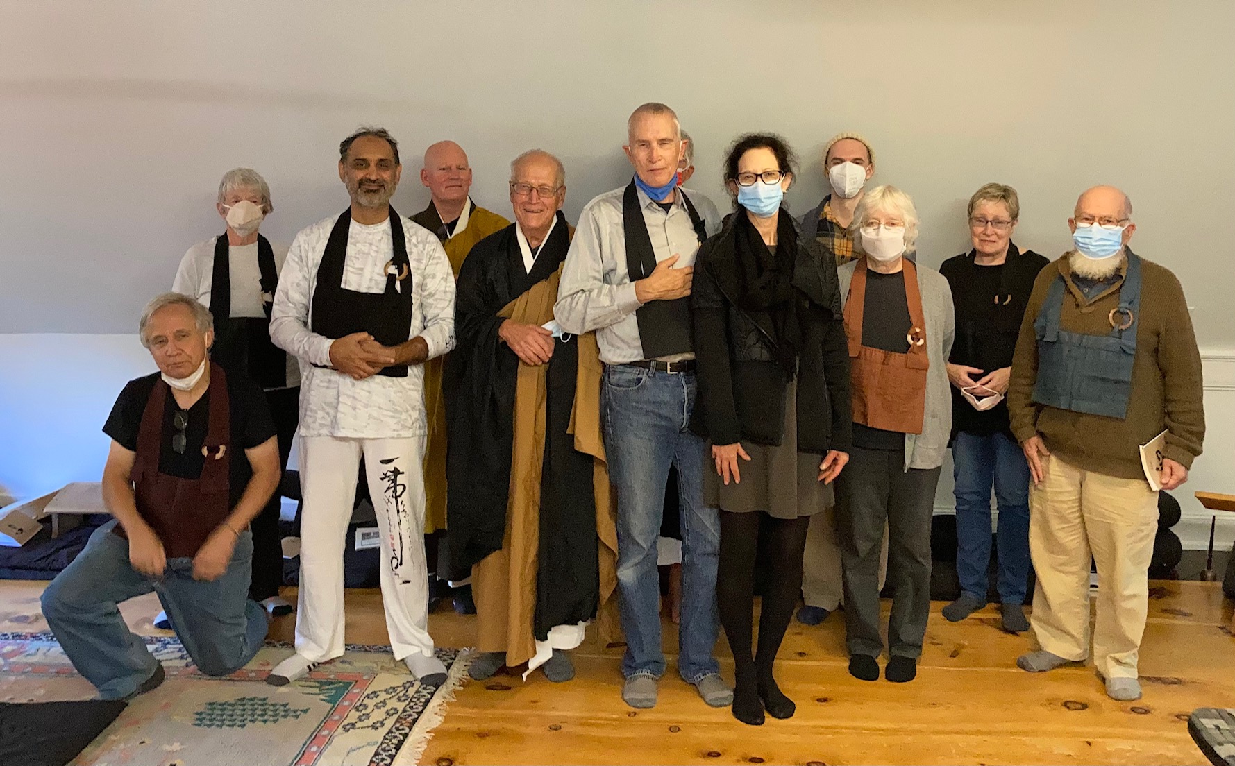 Jukai ceremony for Brad Beukema and Jas Singh (October 17, 2021 ...