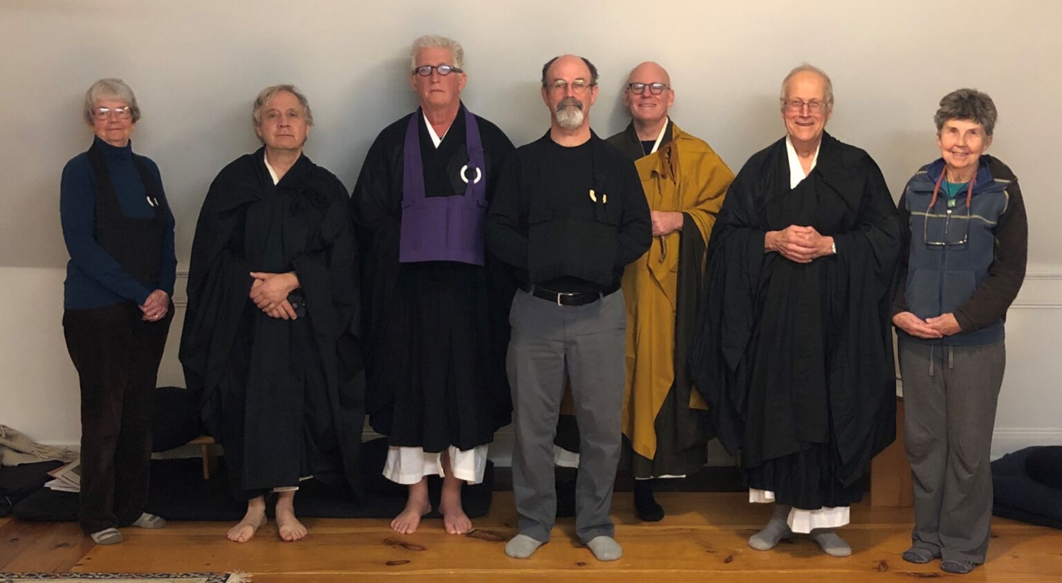 Patrick Bradshaw’s jukai ceremony (January 16, 2020) – Treetop Zen Center